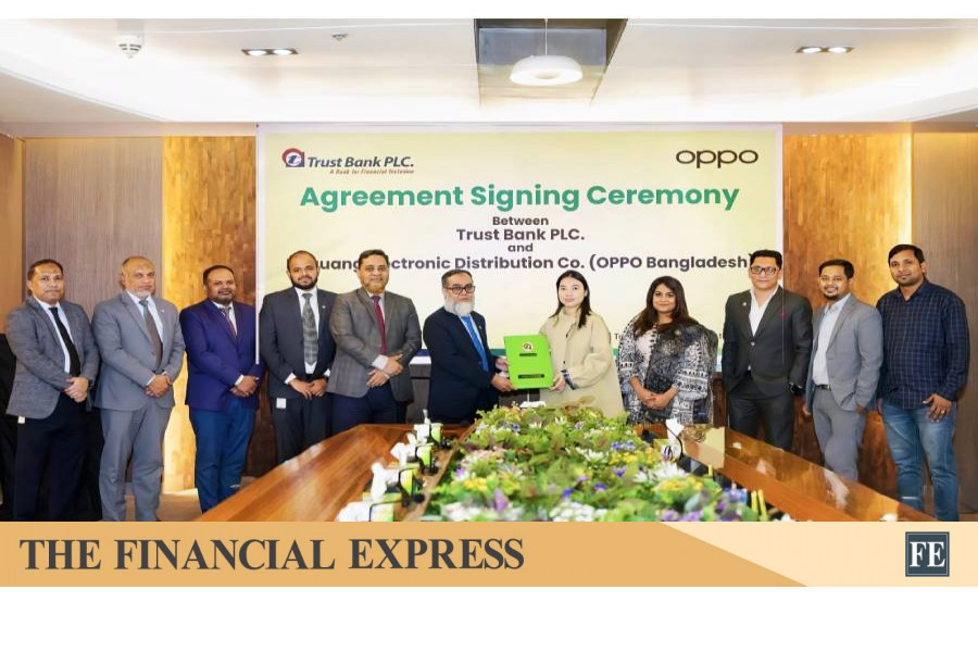 Deed of Agreement signed between Trust Bank & Heguang Electronic ...