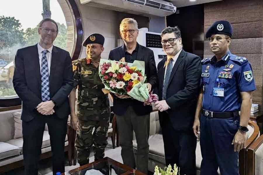 UN USG for Peace Operations Lacroix arrives in Dhaka | The Financial ...