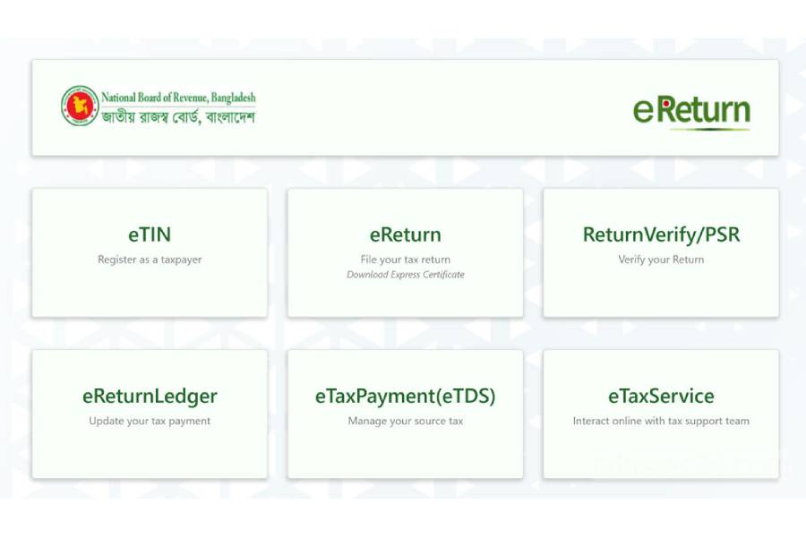 NBR to offer online tax filing service for election candidates on ...