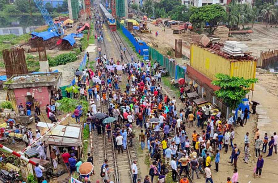 Train services resume as railway workers end protests | The Financial ...