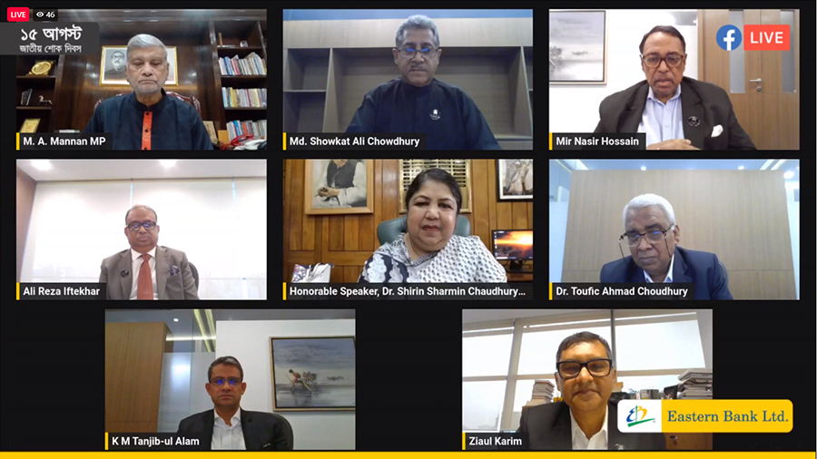 EBL holds webinar on Bangabandhu’s vision of a developed Bangladesh ...