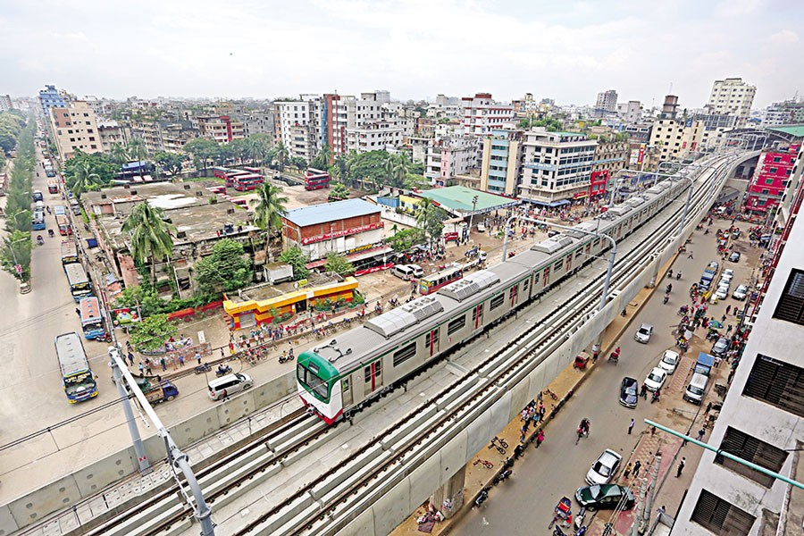 Inauguration of MRT-5 northern route construction postponed | The Financial Express