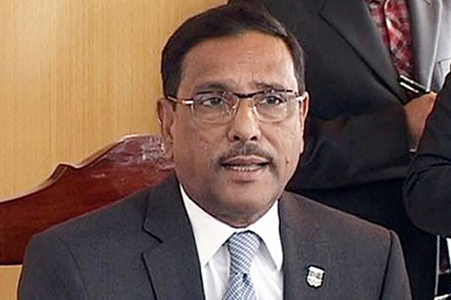 Awami League to ensure public safety staying on streets: Obaidul Quader ...