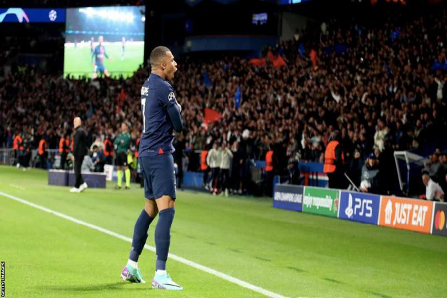 PSG takes group lead as Mbappe opens the scoring | The Financial Express