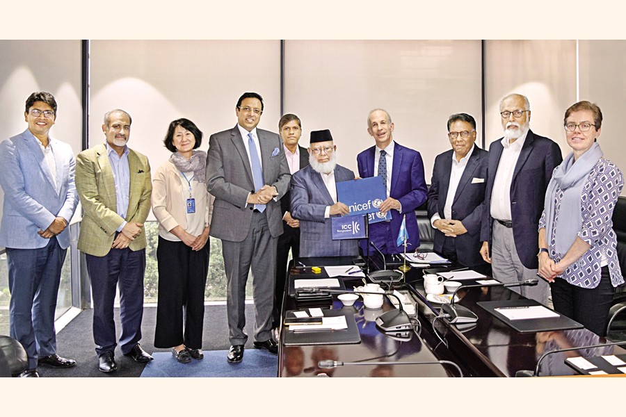 ICCB, UNICEF join hands to advance children's well-being | The ...