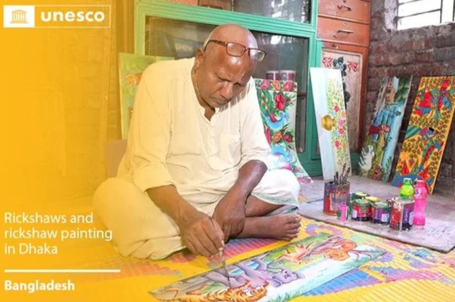 UNESCO lists Dhaka’s rickshaws and rickshaw painting as 'intangible ...