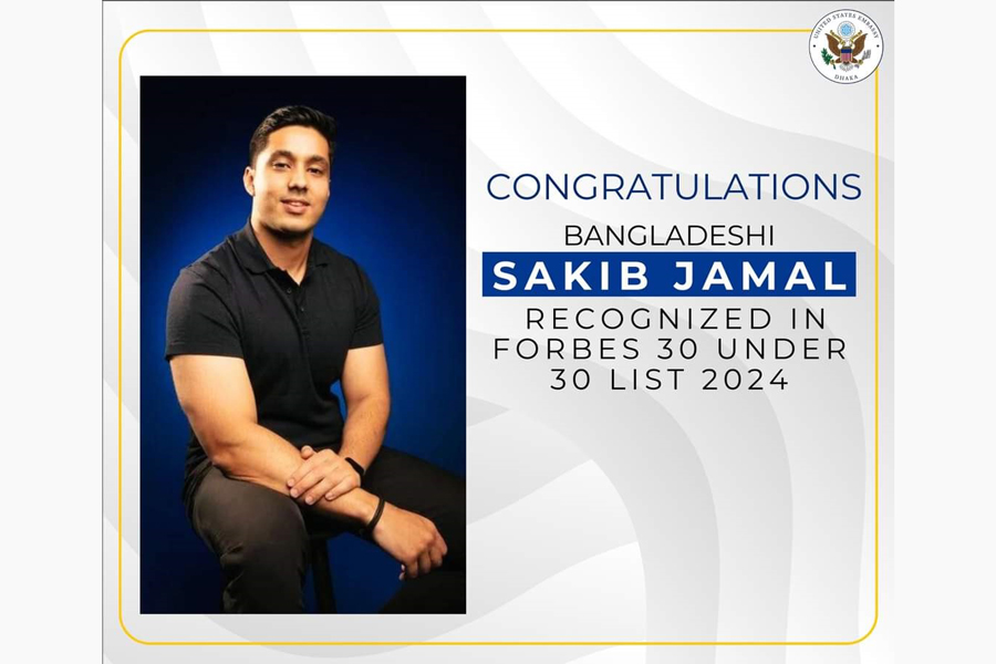 ‘Well done, Sakib!’: US Embassy congratulates Sakib Jamal for making it ...