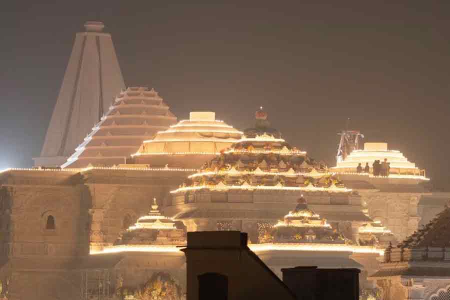 Religious spectacle to mark opening of Ram temple in India by Narendra ...
