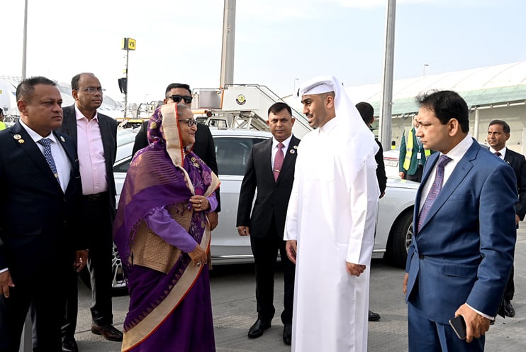 PM Hasina leaves Doha for home | The Financial Express