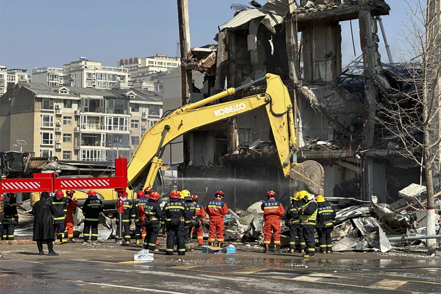 Two killed, 26 injured in northern China building explosion | The ...