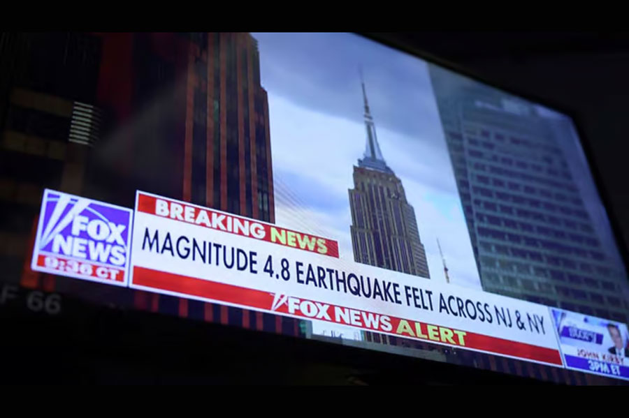 Magnitude 4.7 earthquake hits New York City region, USGS says | The ...
