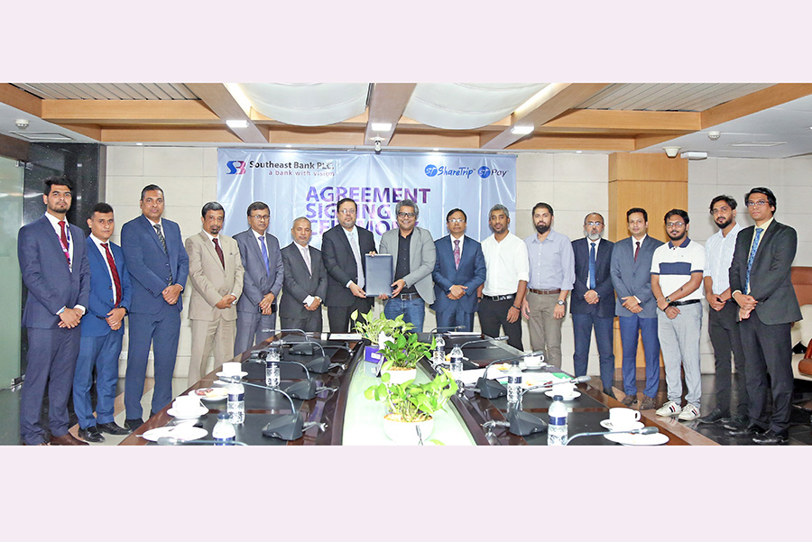 Southeast Bank and ShareTrip sign agreement | The Financial Express