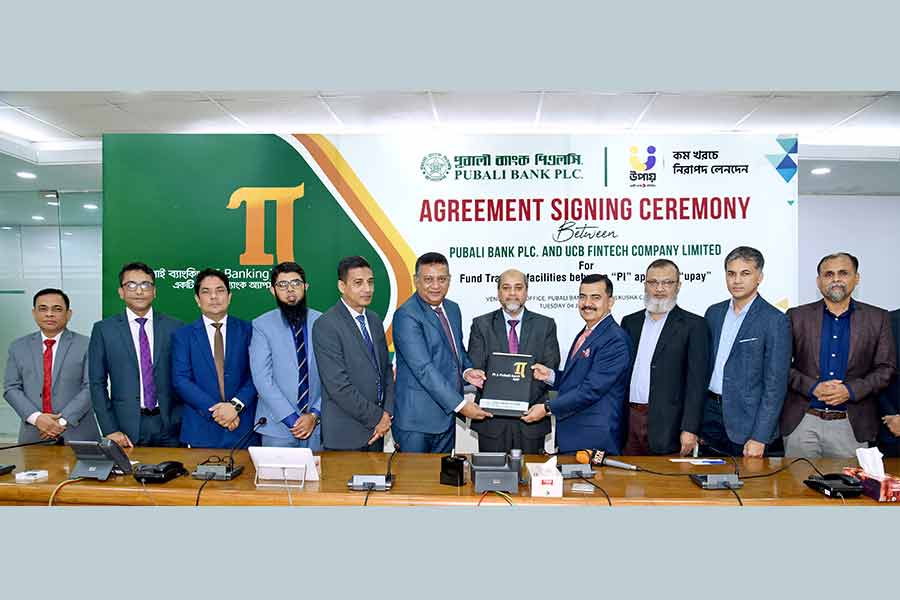 Pubali Bank signs agreement with UCB Fintech Company | The Financial ...