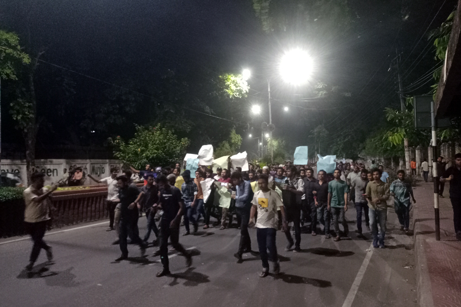 DU students protest HC verdict reinstating quota in civil service | The ...