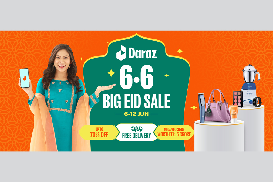 Daraz unveils 6.6 Big Eid Sale with greater savings and free delivery ...