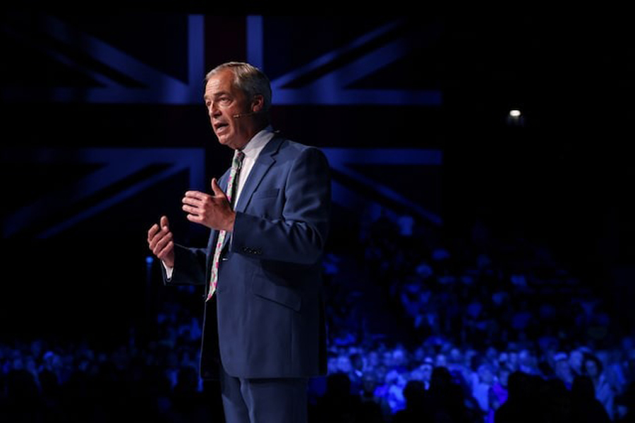 UK Reform leader Farage positive after ‘tough’ few days | The Financial ...