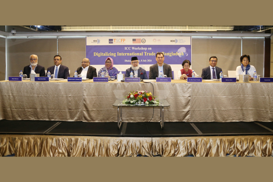 ICCB holds workshop on Digitalizing International Trade in Bangladesh ...