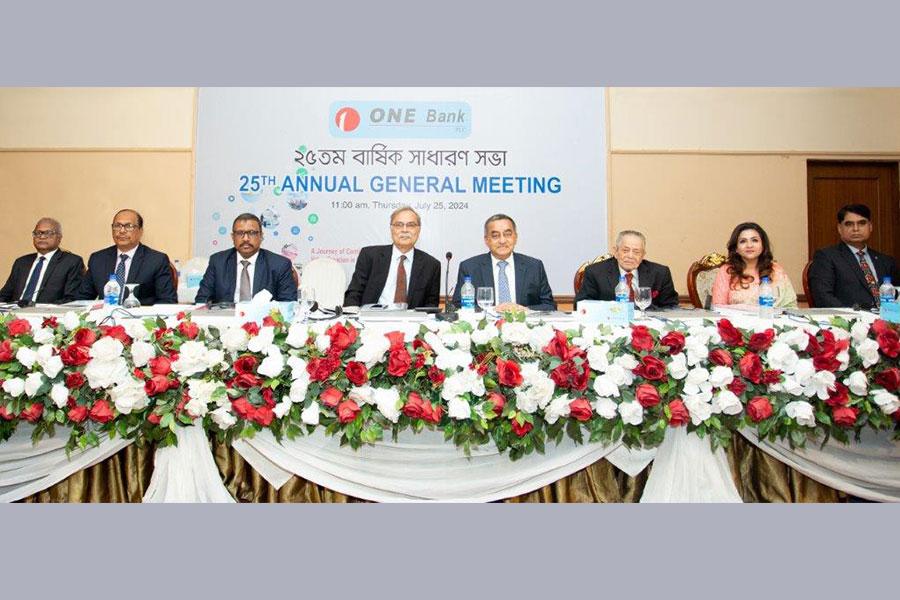 ONE Bank holds 25th Annual General Meeting | The Financial Express