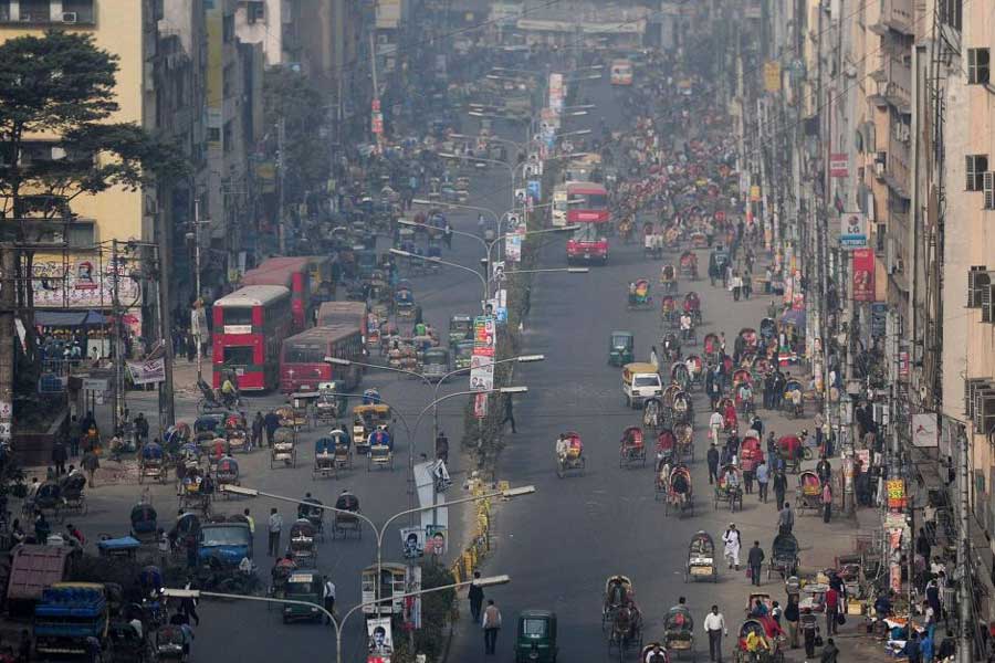 Dhaka’s air quality in moderate zone | The Financial Express