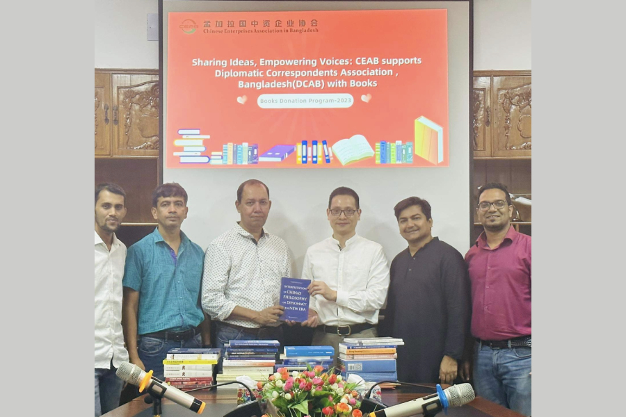 CEAB donates books for DCAB library | The Financial Express