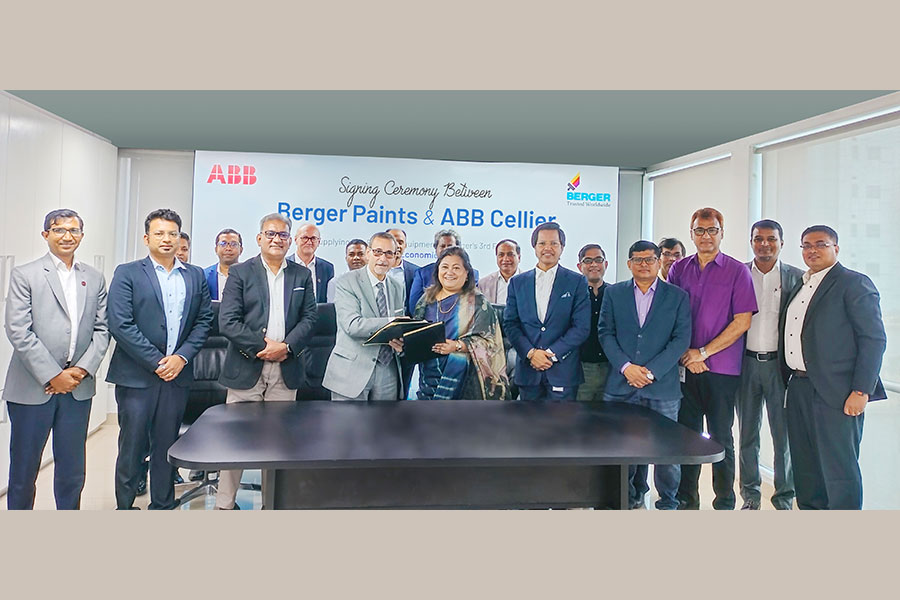 Berger Paints Bangladesh signs agreement with ABB Cellier | The ...