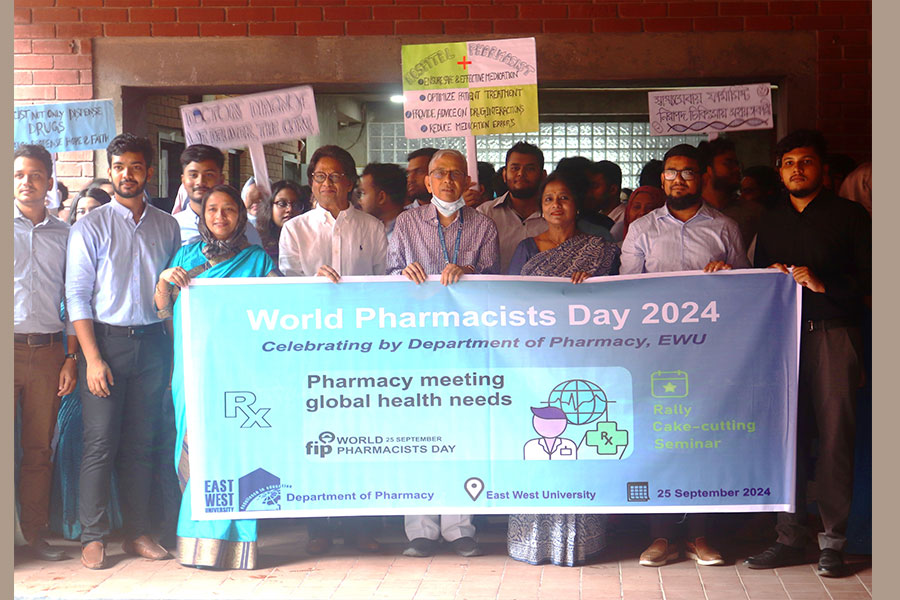 East West University celebrates World Pharmacists Day 2024 | The ...