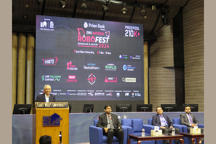 East West University hosts ‘National Robo Fest 2024’ | The Financial ...