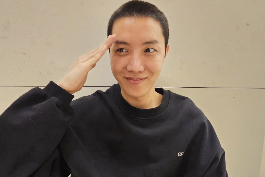 K-pop star J-Hope embarks on military training as part of mandatory ...