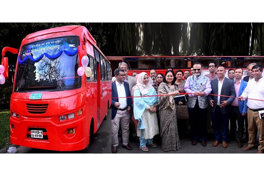 DU lunches shuttle bus service for students | The Financial Express