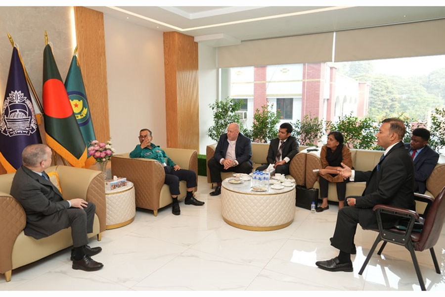 US Embassy delegation meets DMP Commissioner | The Financial Express