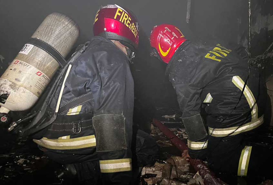 Secretariat fire completely extinguished after 10 hours | The Financial ...