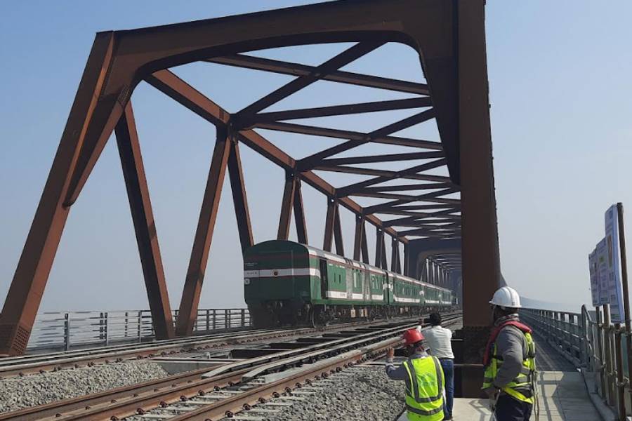 Trail run at 120km per hour completed on Jamuna Railway Bridge | The ...