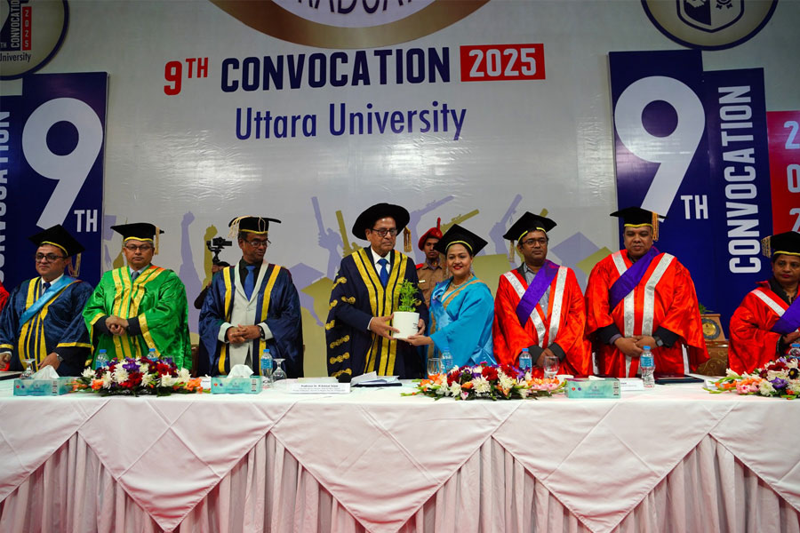 Uttara University hosts 9th Convocation | The Financial Express