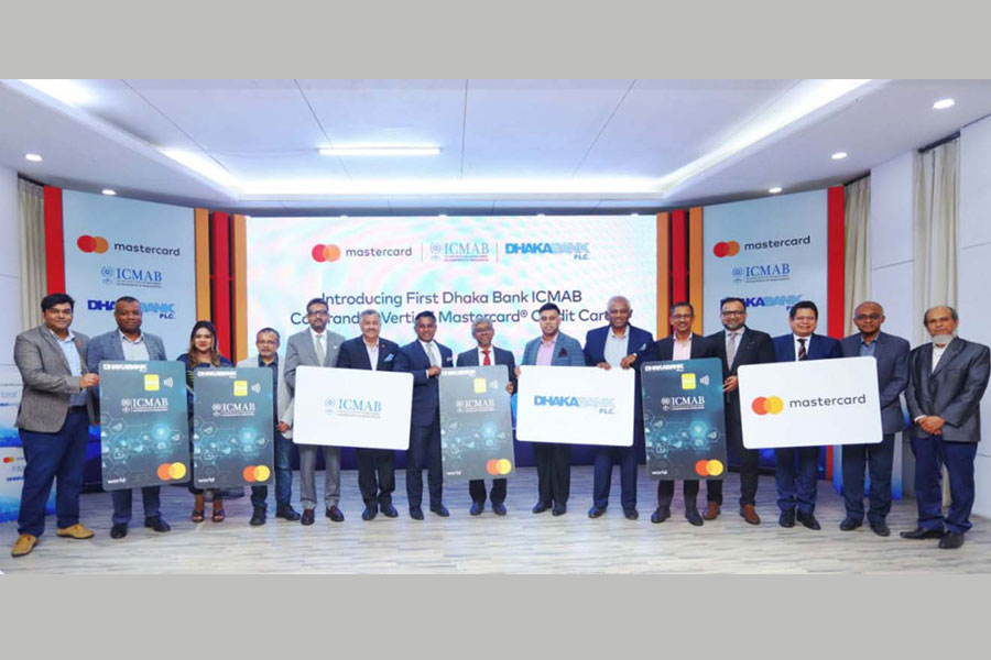 First Dhaka Bank-ICMAB co-branded Vertical Mastercard Credit Card ...