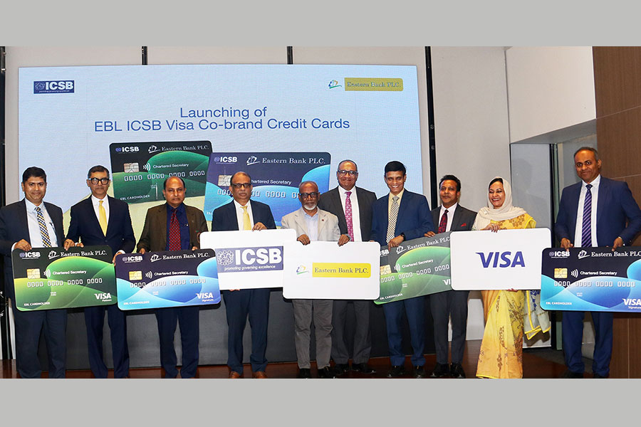 EBL unveils co-brand Visa credit card for chartered secretaries | The ...