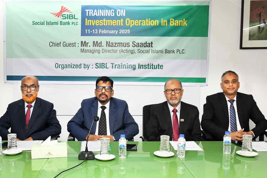 Social Islami Bank holds training on investment operations | The ...