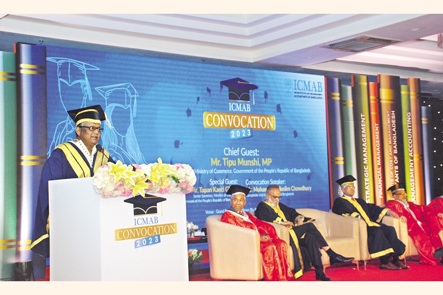 24th Convocation of ICMAB held | The Financial Express