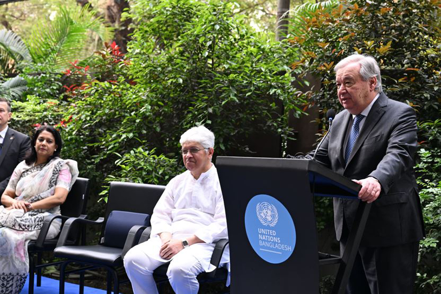 UN chief Guterres opens new "UN House in Bangladesh" | The Financial ...