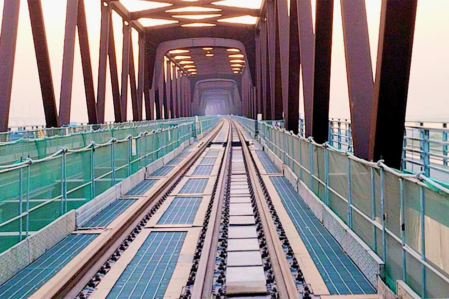 Jamuna Rail Bridge inaugurated; trains to run at 120 km/h | The ...