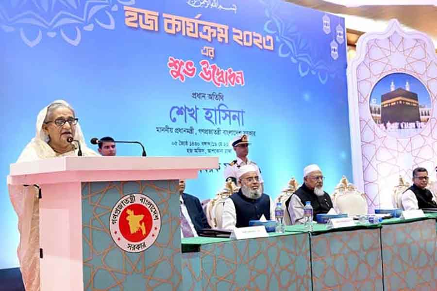 PM inaugurates this year’s hajj programme | The Financial Express