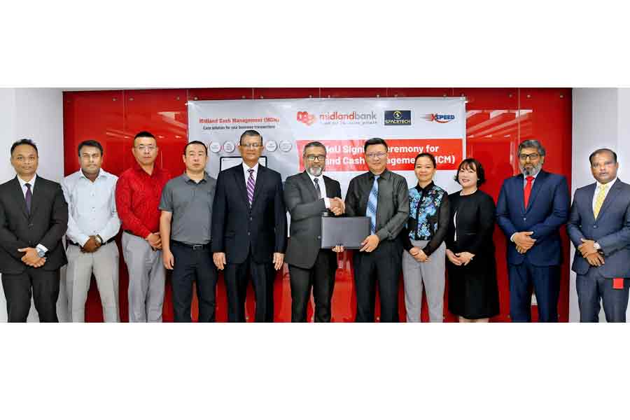 Midland Bank signs MoU with Space Tech Holdings and XSpeed Autos | The ...