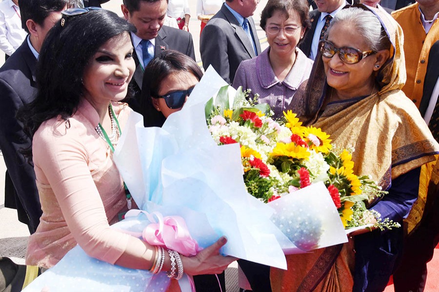 PM Hasina reaches Cambodia on 3-day official visit | The Financial Express