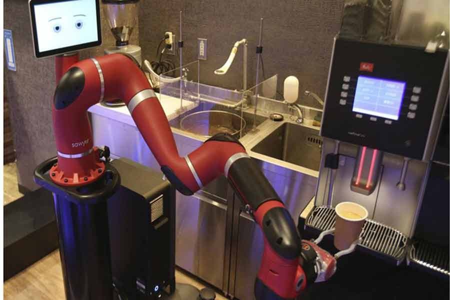 Robot makes coffee at new cafe in Japan’s capital | The Financial Express