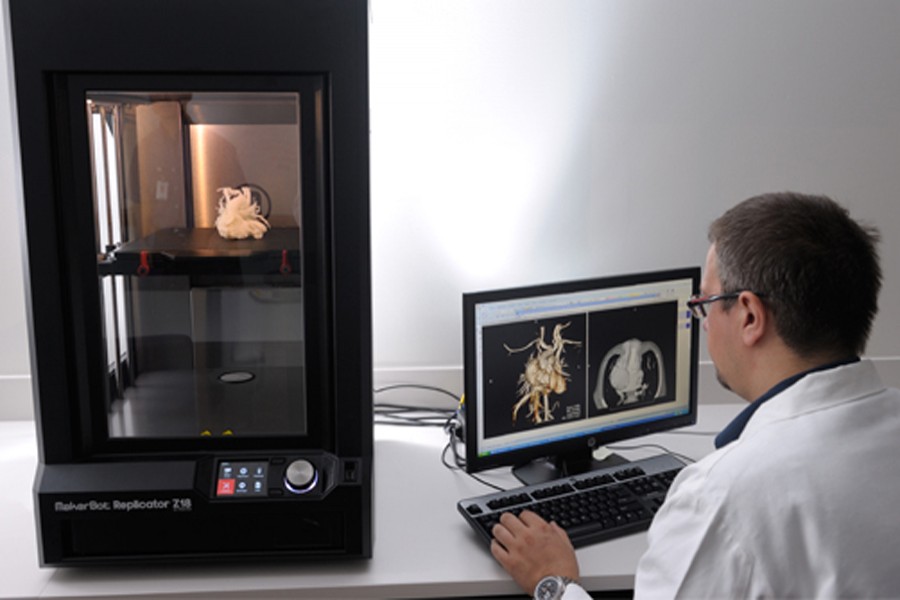 Hospital using 3D tech prints body parts for patients | The Financial ...