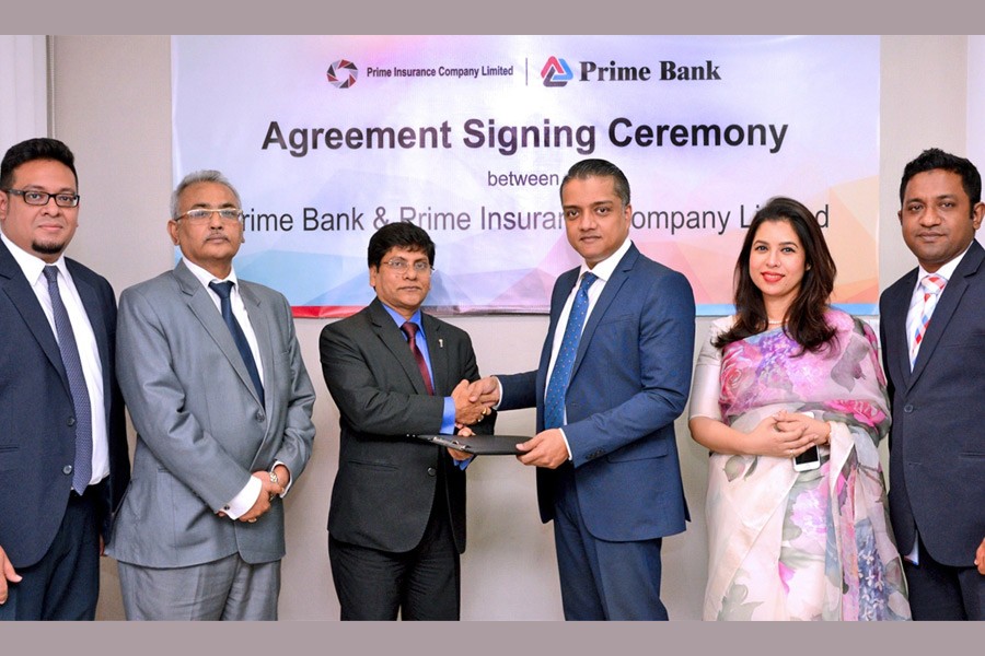 Prime Bank inks deal with Prime Insurance | The Financial Express