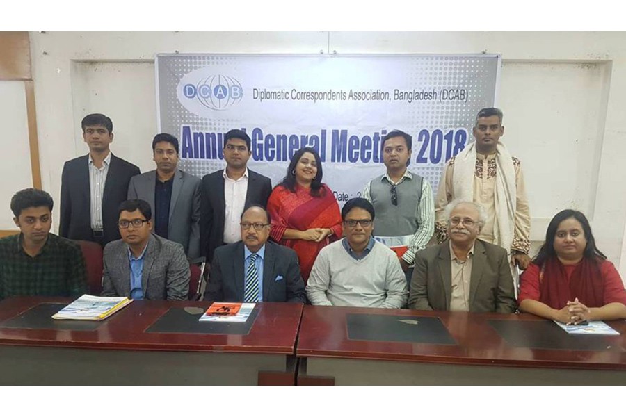 Raheed, new DCAB president, Hasib GS | The Financial Express