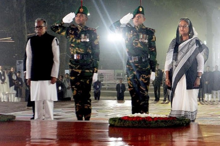 Nation paying tributes to language martyrs | The Financial Express