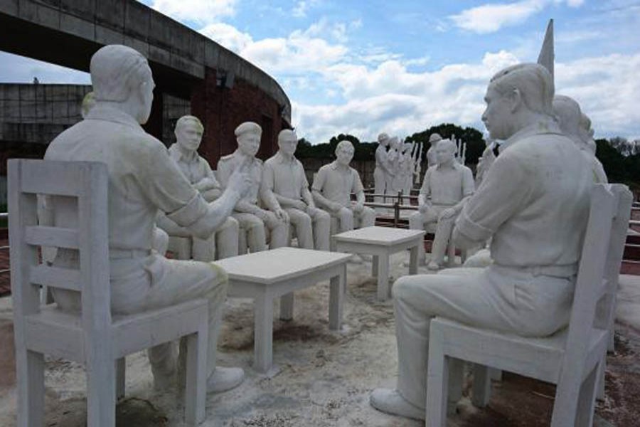 Historic Mujibnagar Day being observed | The Financial Express