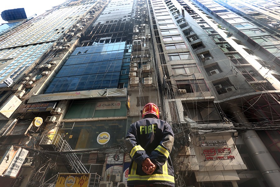Banners on fire risks at city high-rise bldgs disappear | The Financial ...