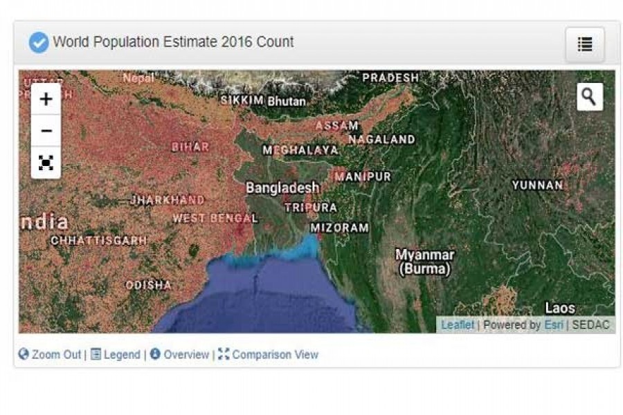 Facebook maps Bangladesh with most detailed population density using AI ...